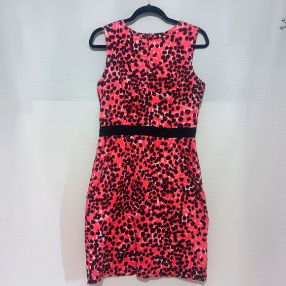 Milly | Dresses | Milly Original Pink And Black Sleeveless Dress | Poshmark